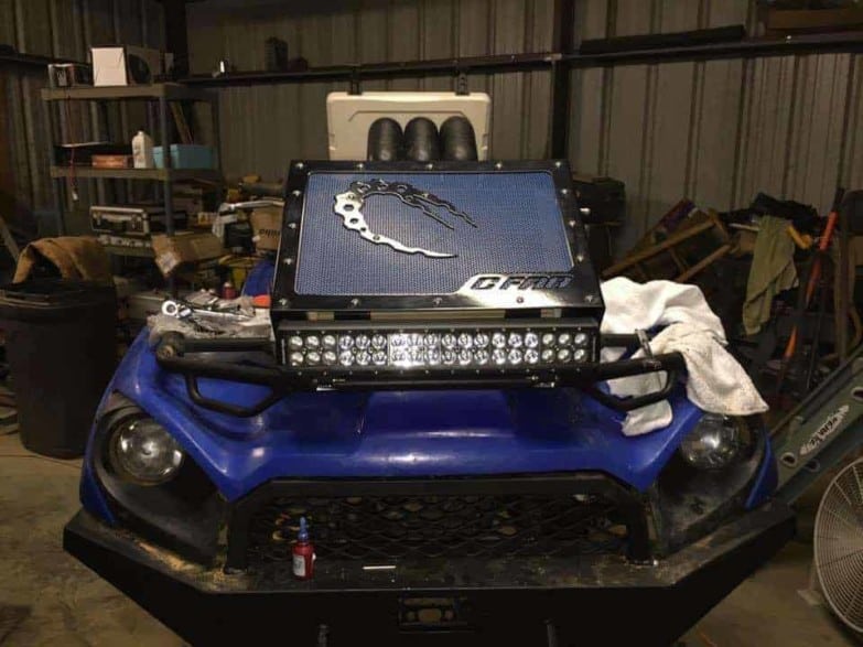 Kawasaki Brute Force Radiator Relocation Kit