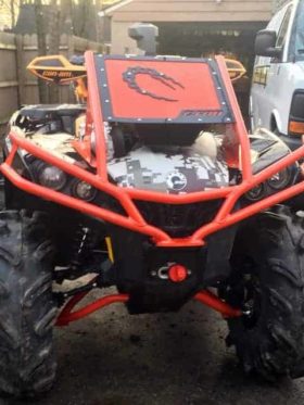 Can-Am Outlander Radiator Relocate Bumper – American Off-Roads