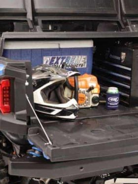 Polaris General Bed Cover, Rear Cover Protection