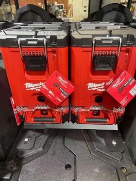 Polaris RZR XP Tool Box Mount, Milwaukee Series